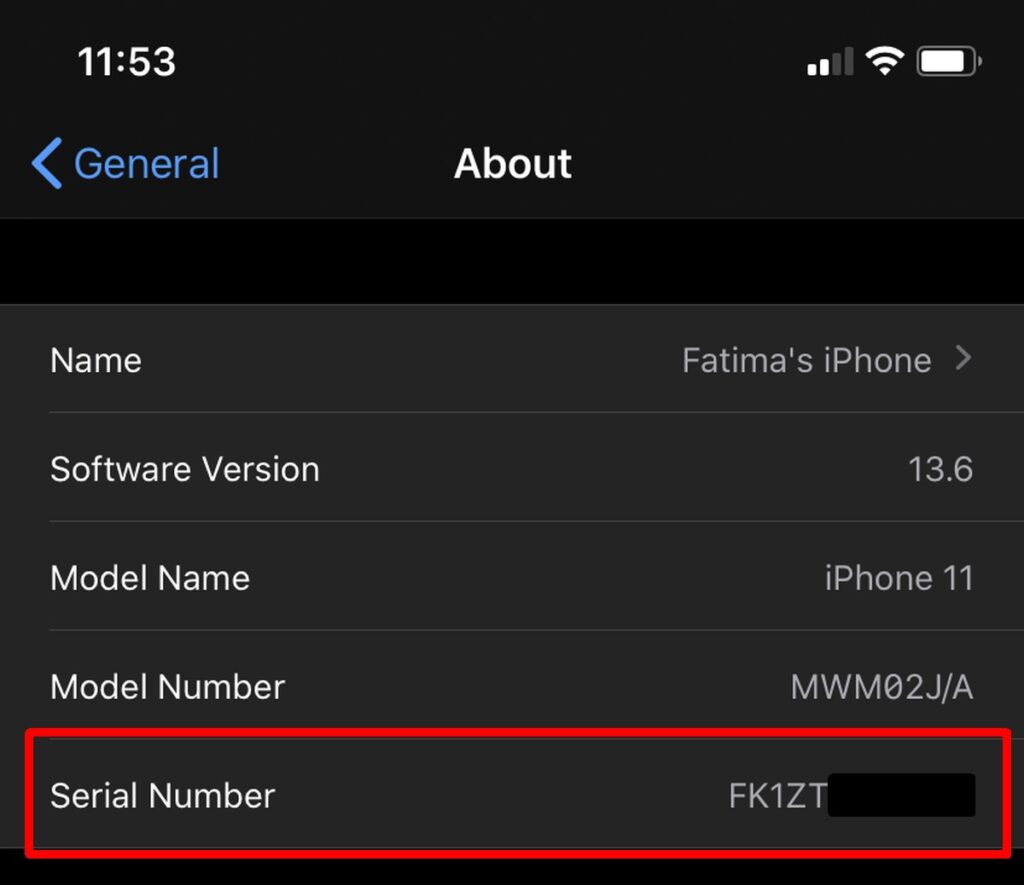 How to find an iPhone’s serial number — TojiKon.Net