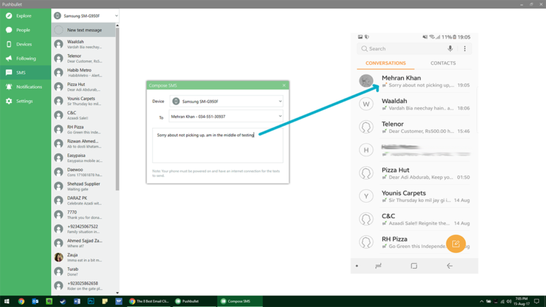 How To Send Text Messages From Your PC — TojiKon.Net