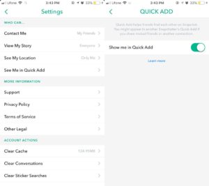 How To Turn Off Quick Add On Snapchat For Your Account — TojiKon.Net