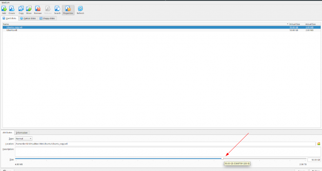 How to make hard drive bigger in VirtualBox on Linux — TojiKon.Net